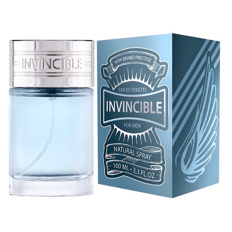 Perfume New Brand Invincible Edt 100ml Masculino - 100% Original e ...