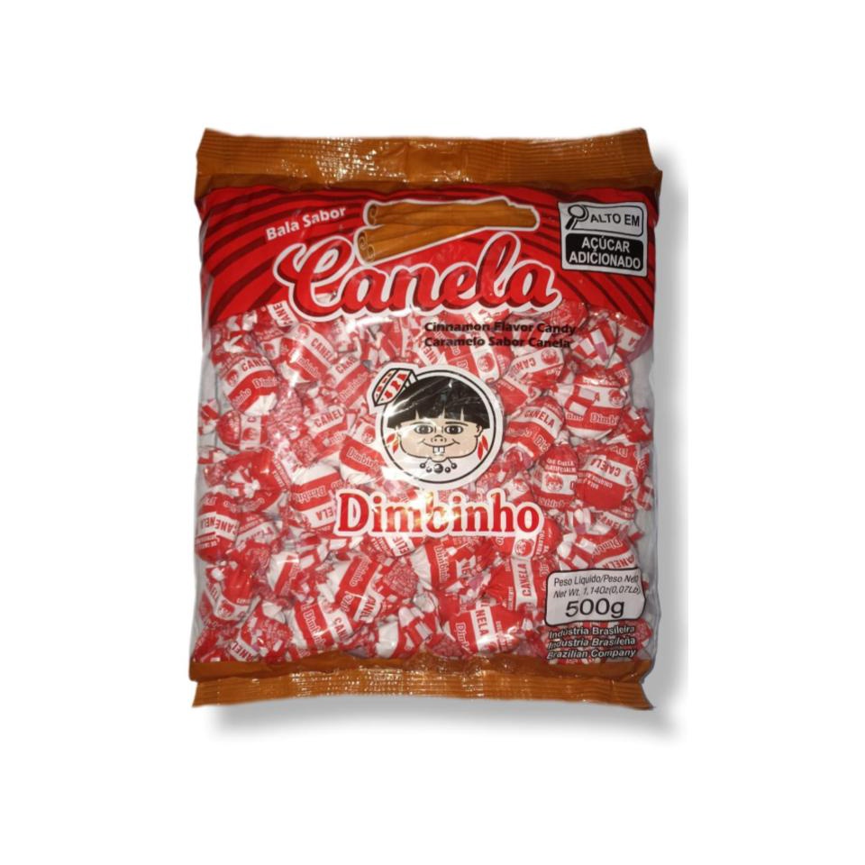 Bala de Canela Dimbinho 500g | Shopee Brasil