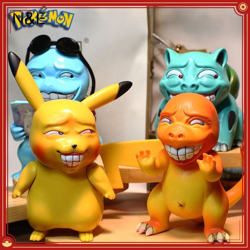 Figura de ação Pokemon Funny Jenny Turtle /Pikachu /Anime | Shopee Brasil