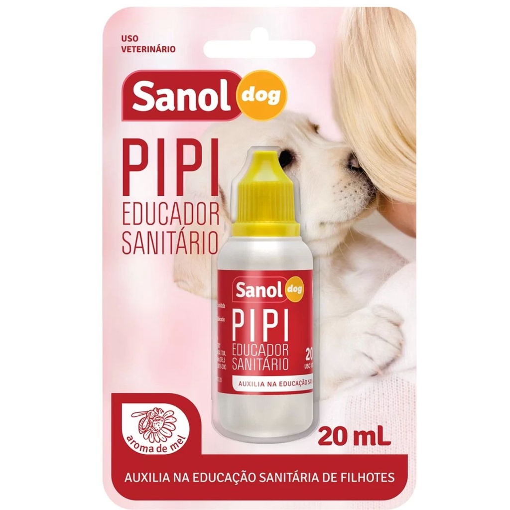 Pipi Dog Educador Sanitário 20ml - Sanol Dog | Shopee Brasil