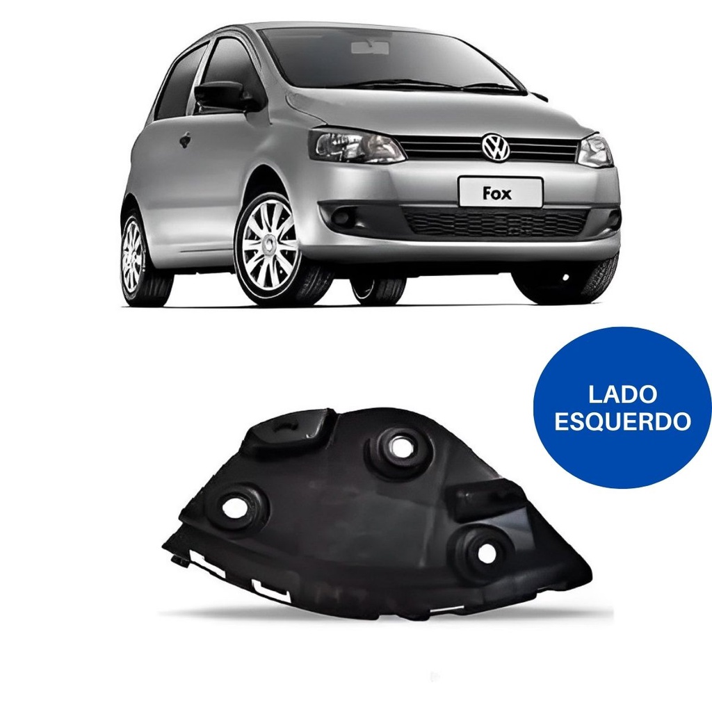 Suporte Guia Parachoque Dianteiro Fox 2010 2011 2012 2013 2014 Lado ...