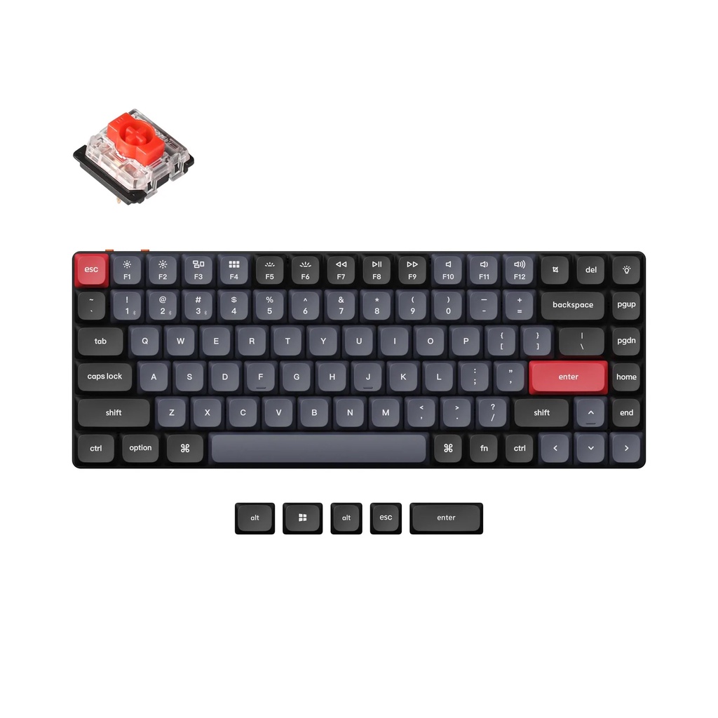 Spot Keychron k3 pro h custom mechanical keyboard wireless low profile ...