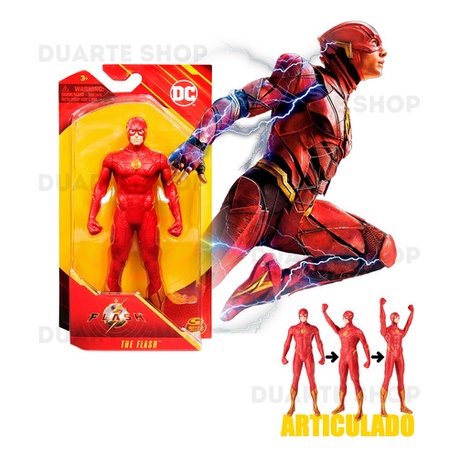 Boneco Flash 15cm Articulado Filme The Flash 3420 - Sunny Brinquedos ...