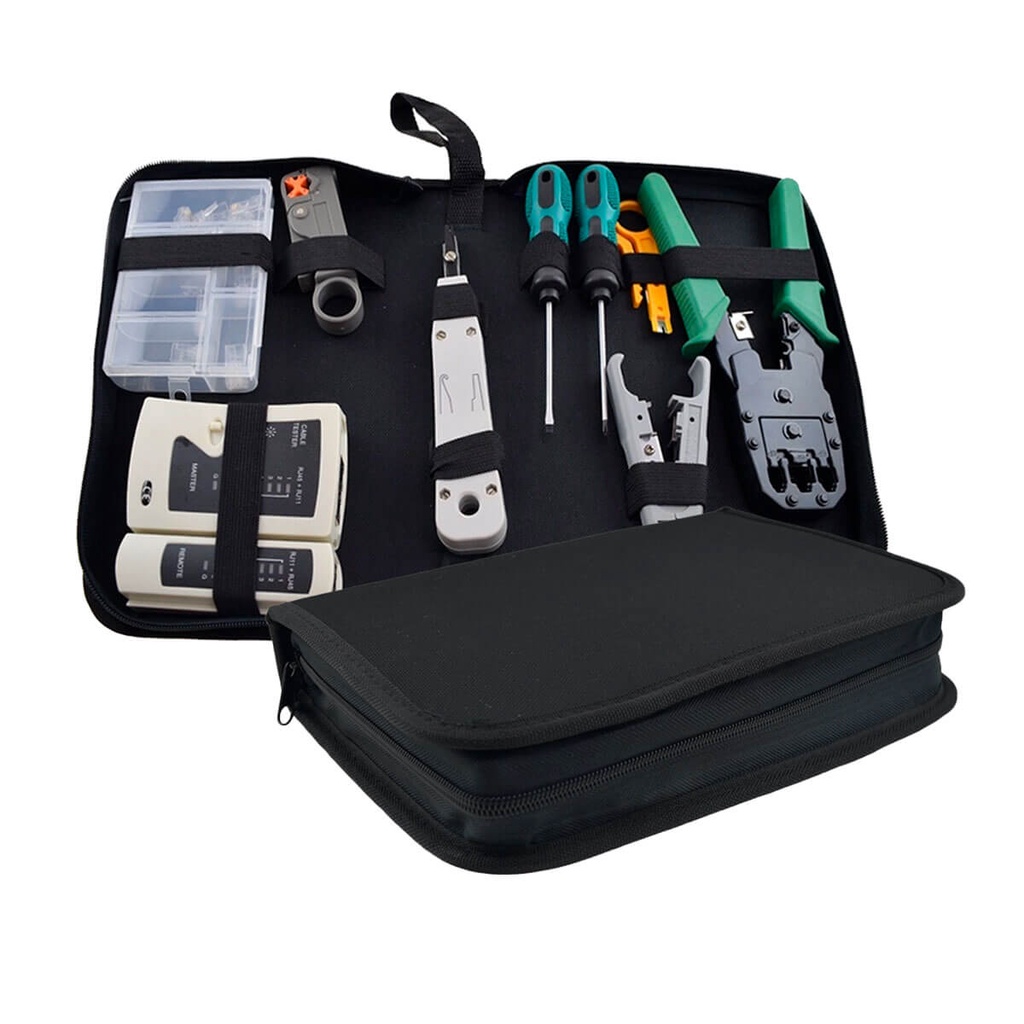 Kit Ferramentas Manutenção de Rede 10 em 1 | Shopee Brasil