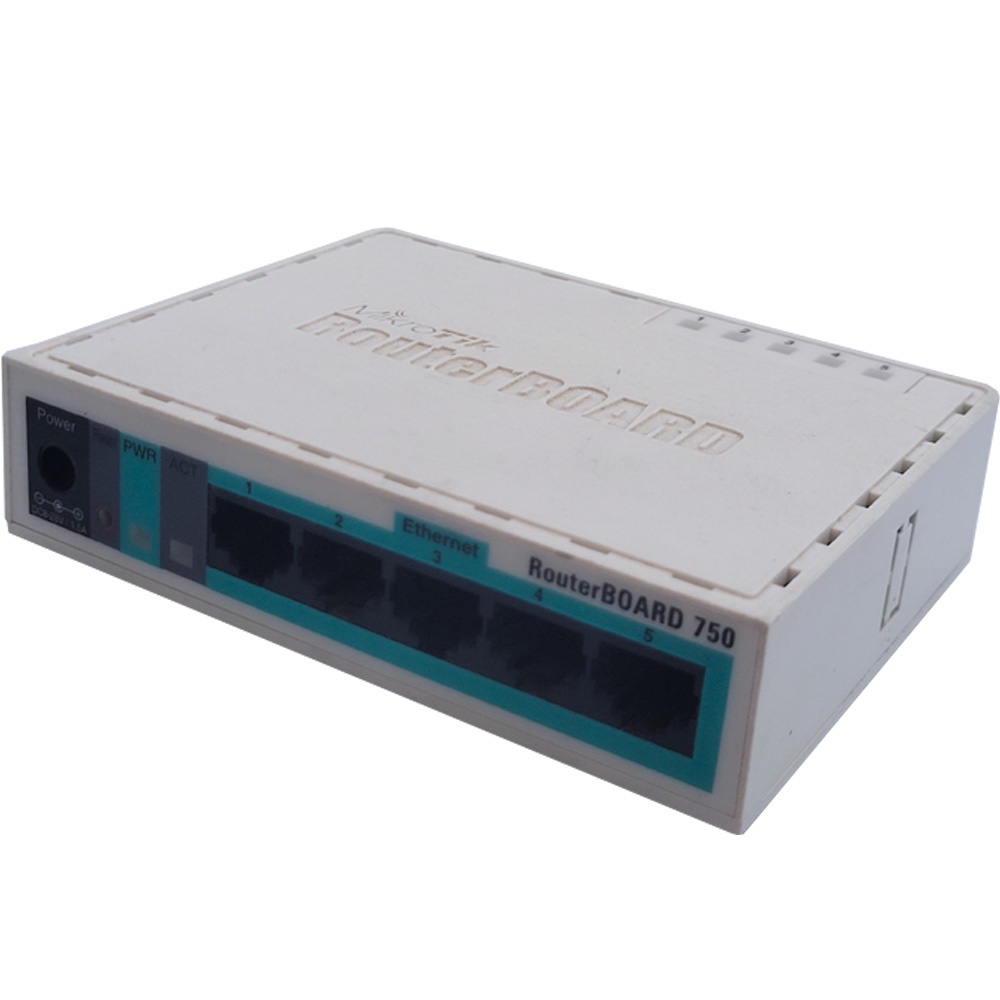 Roteador Mikrotik Routerboard Rb 750 (USADA) | Shopee Brasil