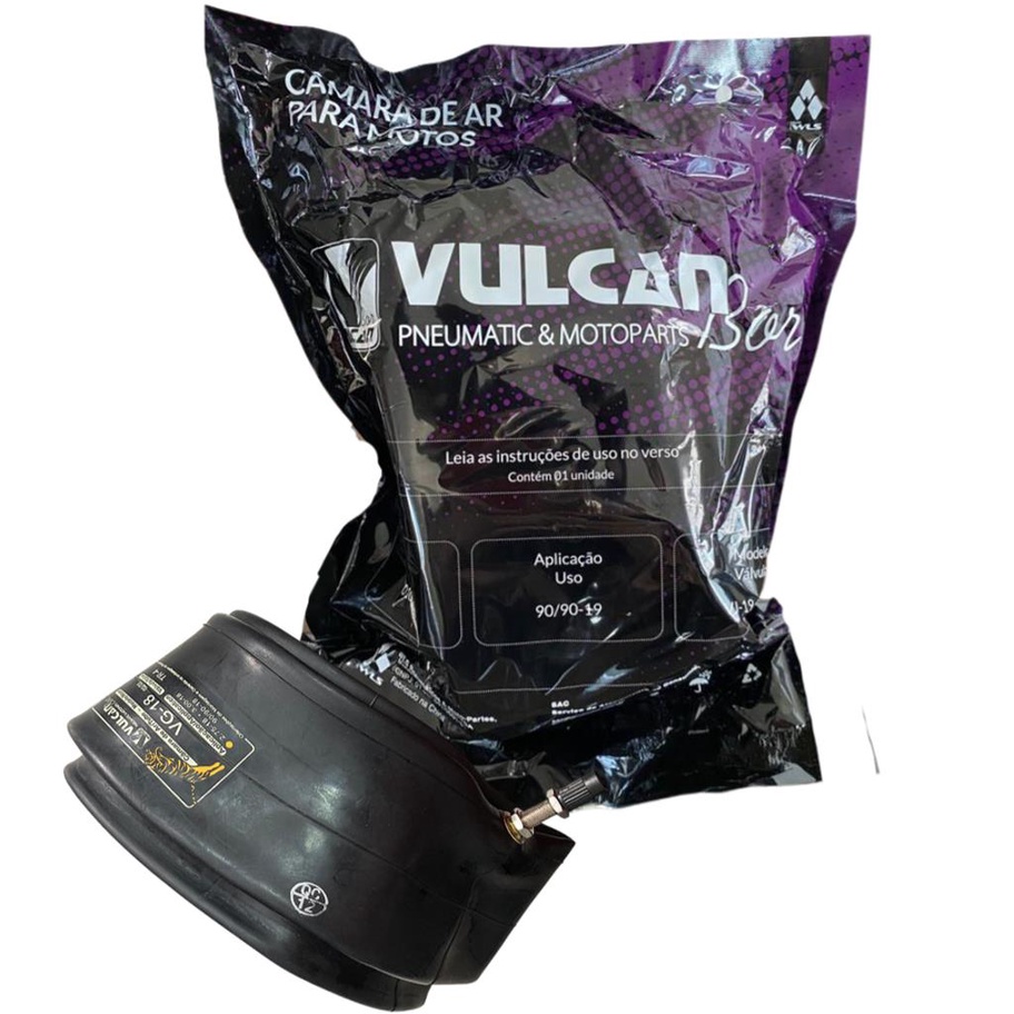 Camara De Ar Vulcan/Original Aro 19 Nxr Bros 125 150 Xtz Cb400 Crosser ...