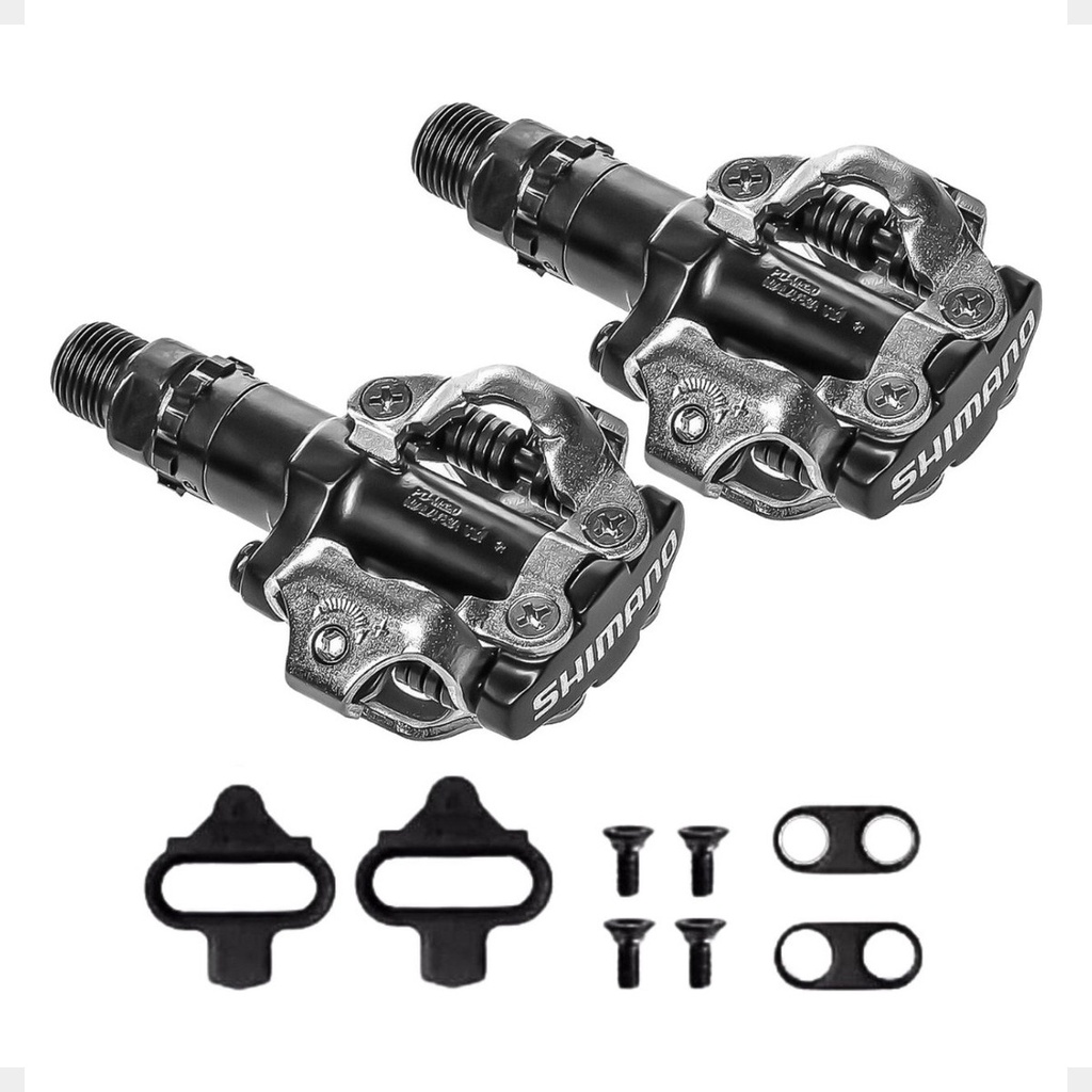 Pedal Shimano PD-M520 Clip C/ Tacos Original Bike Mtb Cor:Preto;Tamanho:Único | Shopee Brasil