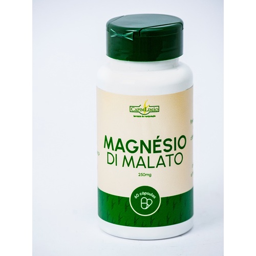 Magnésio Di malato 250mg - 60 cápsulas | Shopee Brasil