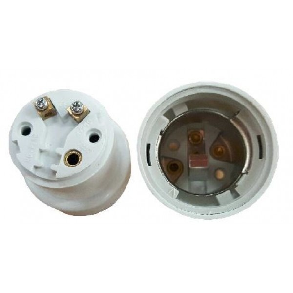 Soquete P28s Para Lampada de navegacao e outras kit com 2 pecas ...
