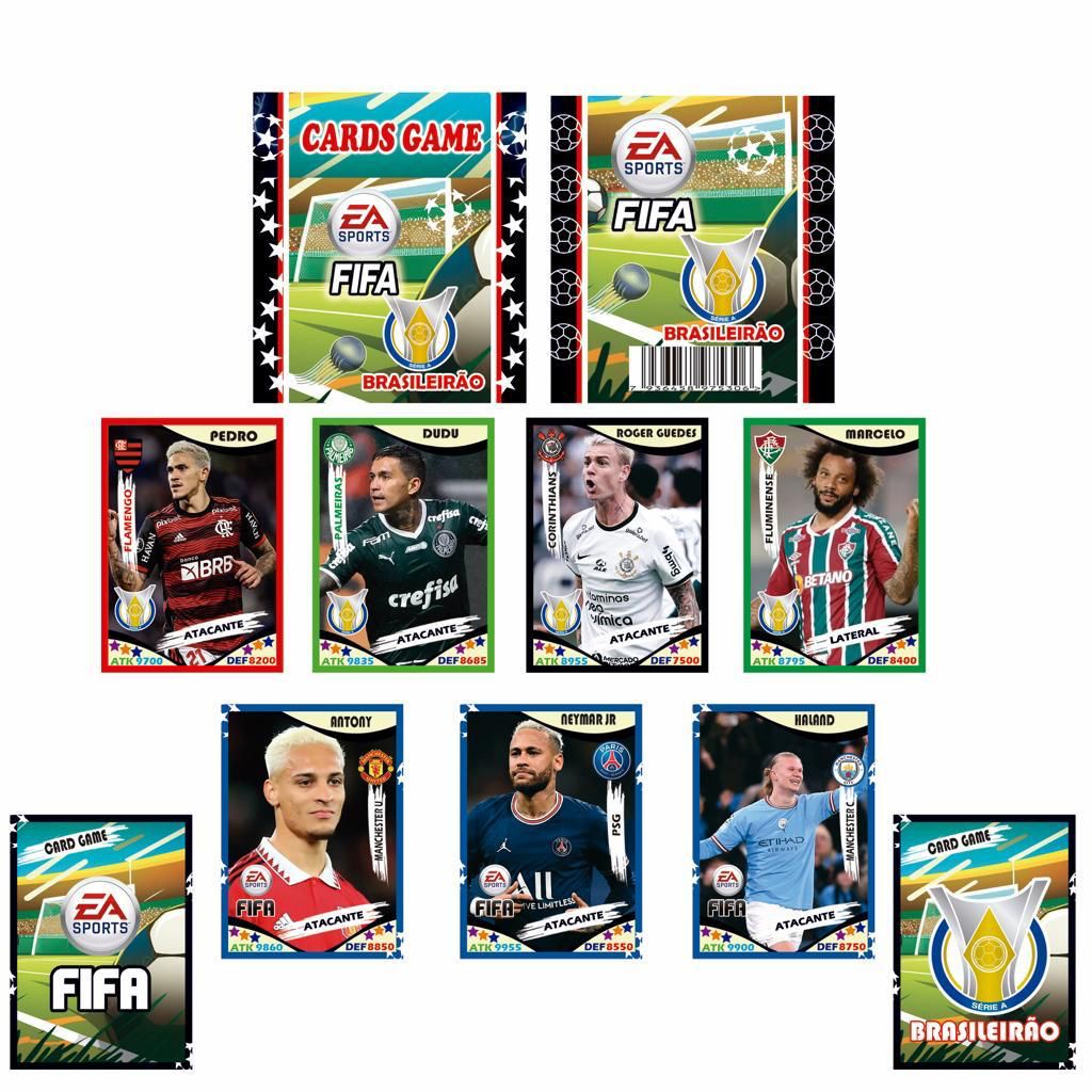 400 Figurinha = 100 Pcte Cards Fifa 2023 E Brasileirao | Shopee Brasil