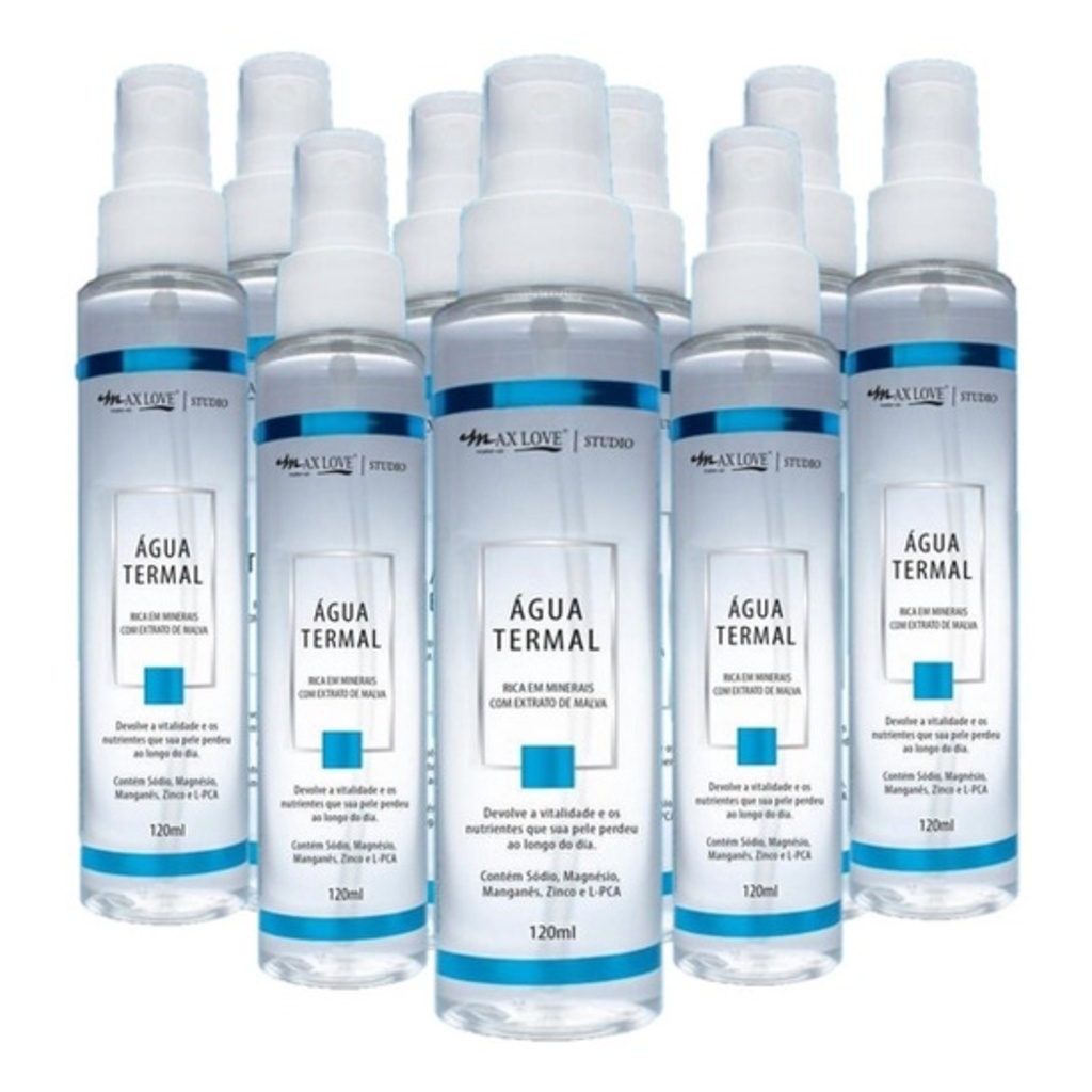 Água Termal Max Love 120ml Novidade c/ Embalagem Nova | Shopee Brasil