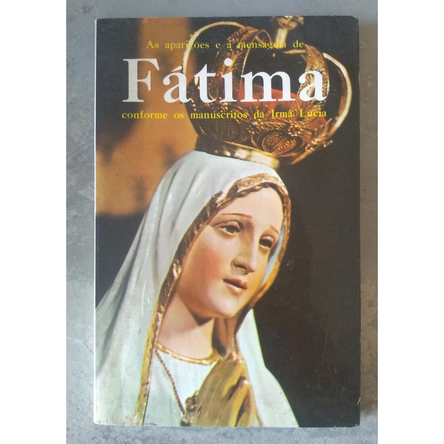 Livro Fátima Antonio Augusto Borelli 8022 | Shopee Brasil