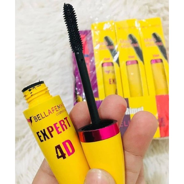 Rímel máscara de cílios Bella Femme expert 4D | Shopee Brasil