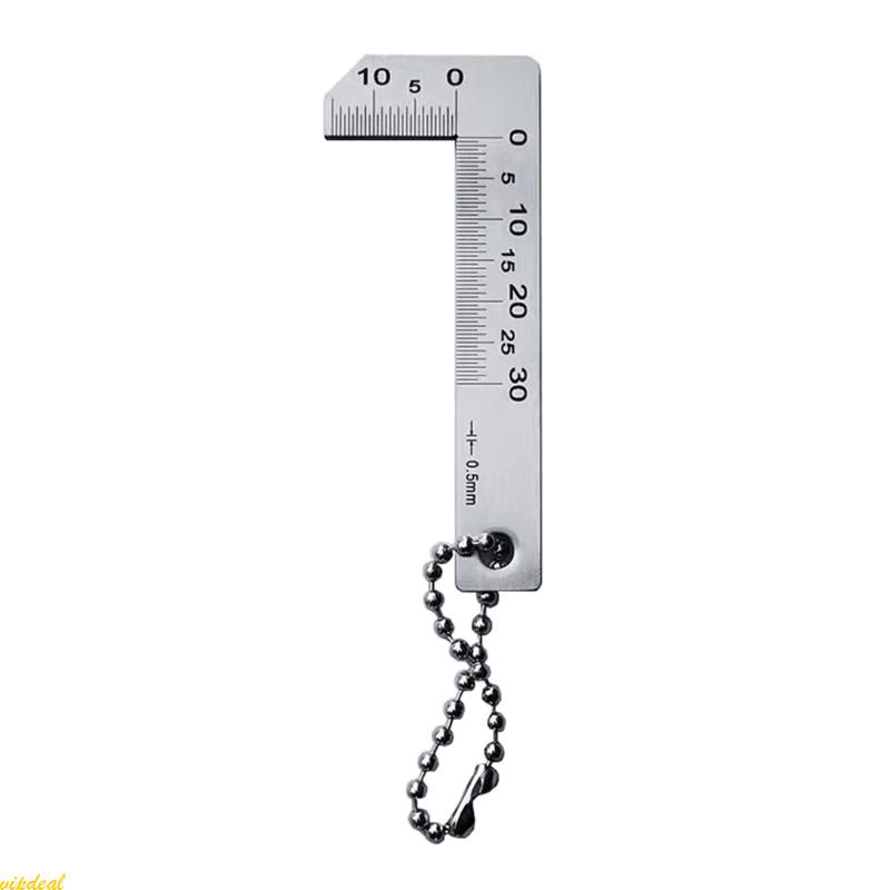 Medidor De Chanfro vipdeal 0-30mm Graduação Da Régua Chanfrada 0 5mm ...