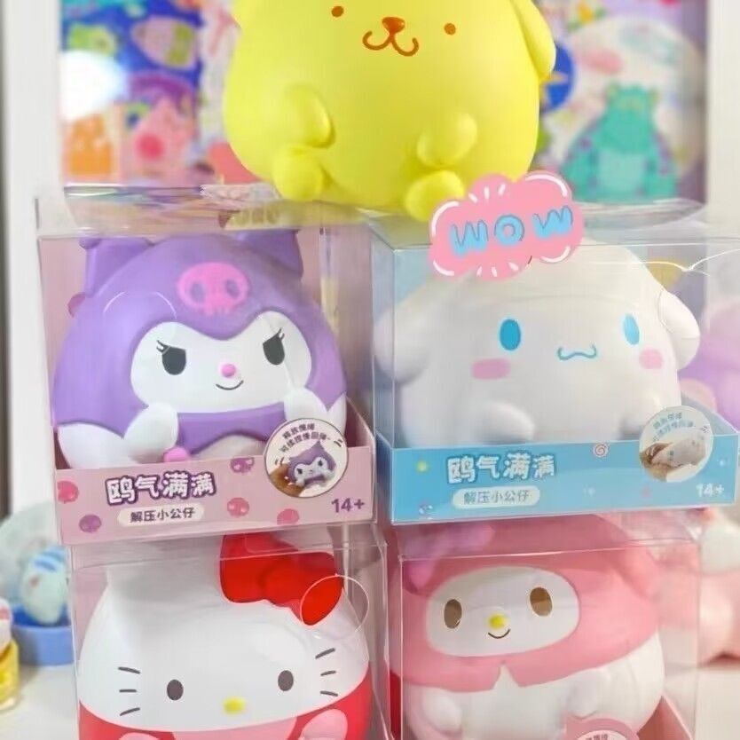Jumbo Squishy Toy Sanrio Melody Kuromi Cinnamoroll Hello Kitty Squishies Brinquedos De Bola De ...