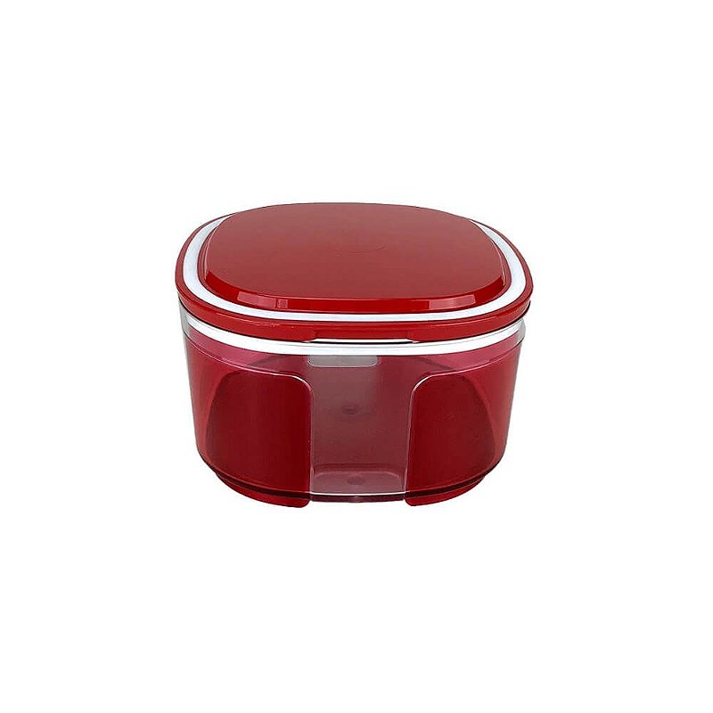 Tupperware Pote Visual 700ml Vermelho | Shopee Brasil