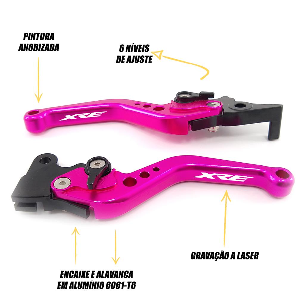 Manete Esportivo Moto Xre 190 300 Gravado a Laser | Shopee Brasil