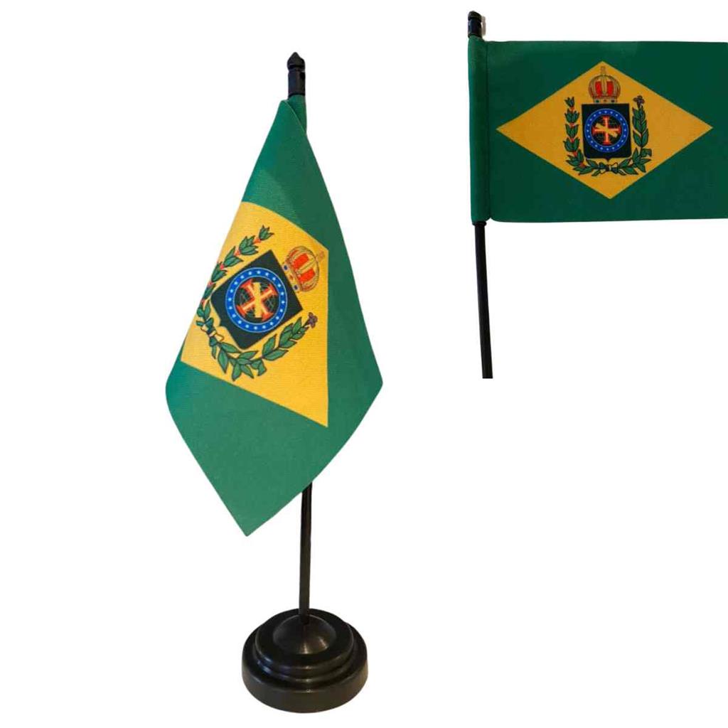 Bandeirinha de mesa Brasil Imperial | Shopee Brasil