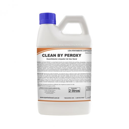 Clean by Peroxy Desinfetante e Limpador de Uso Geral - 2 Lts | Shopee ...