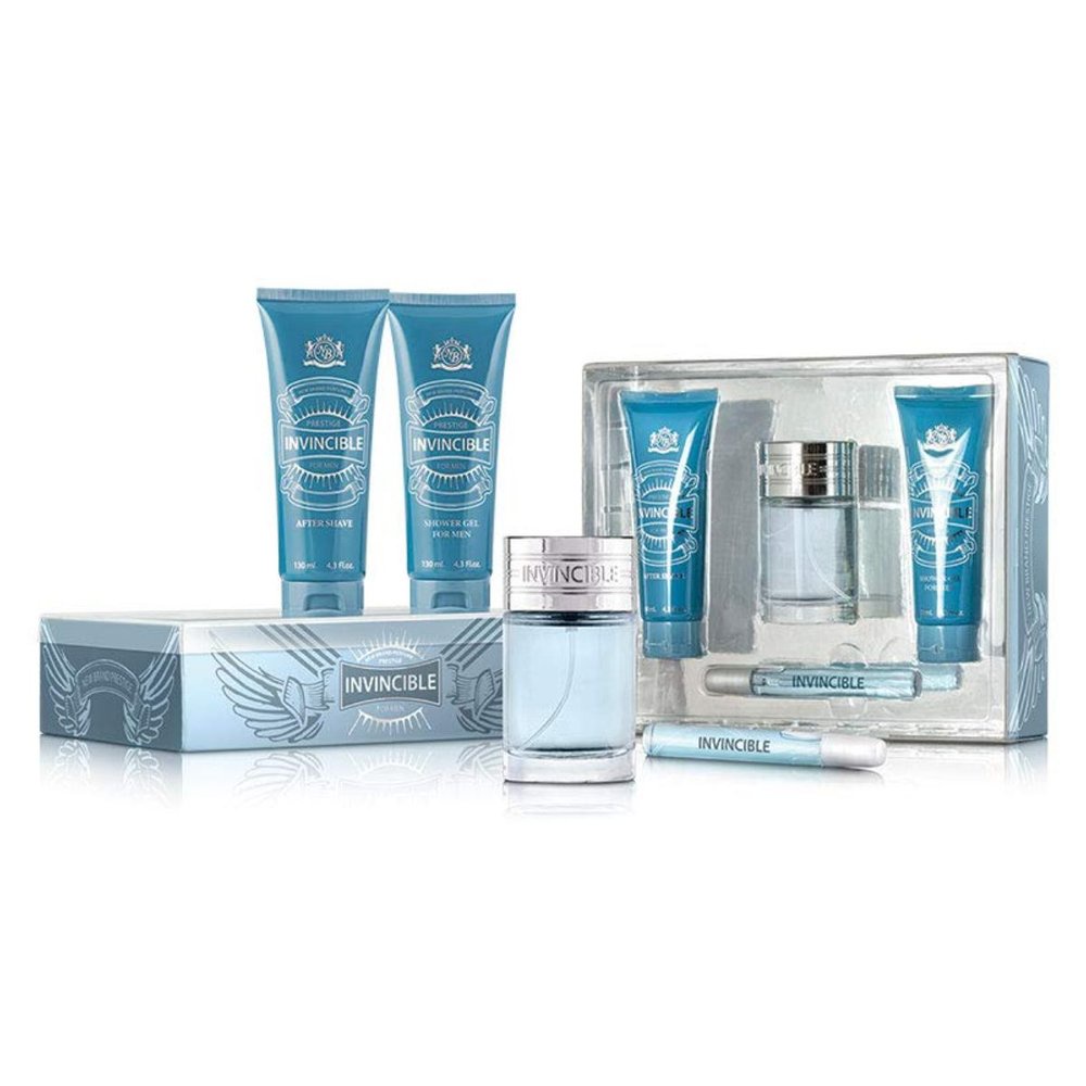Kit Perfume Masculino Prestige Invincible For Men Presente | Shopee Brasil