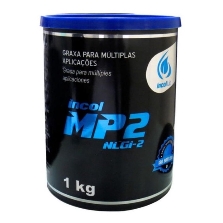 Graxa Azul Multiuso Mp2 1 KG Incol | Shopee Brasil