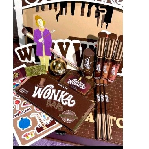 Kit Maquiagem Fantástica Fabrica de Chocolate Willy Wonka | Shopee Brasil