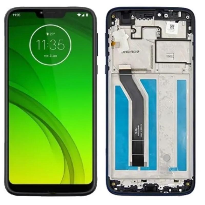 Tela Frontal Touch Display Lcd Moto G7 Power Com Aro Xt1955 | Shopee Brasil