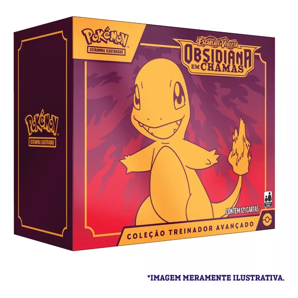 Pokémon Tcg Elite Trainer Box Ev3 Charmander Original Copag | Shopee Brasil