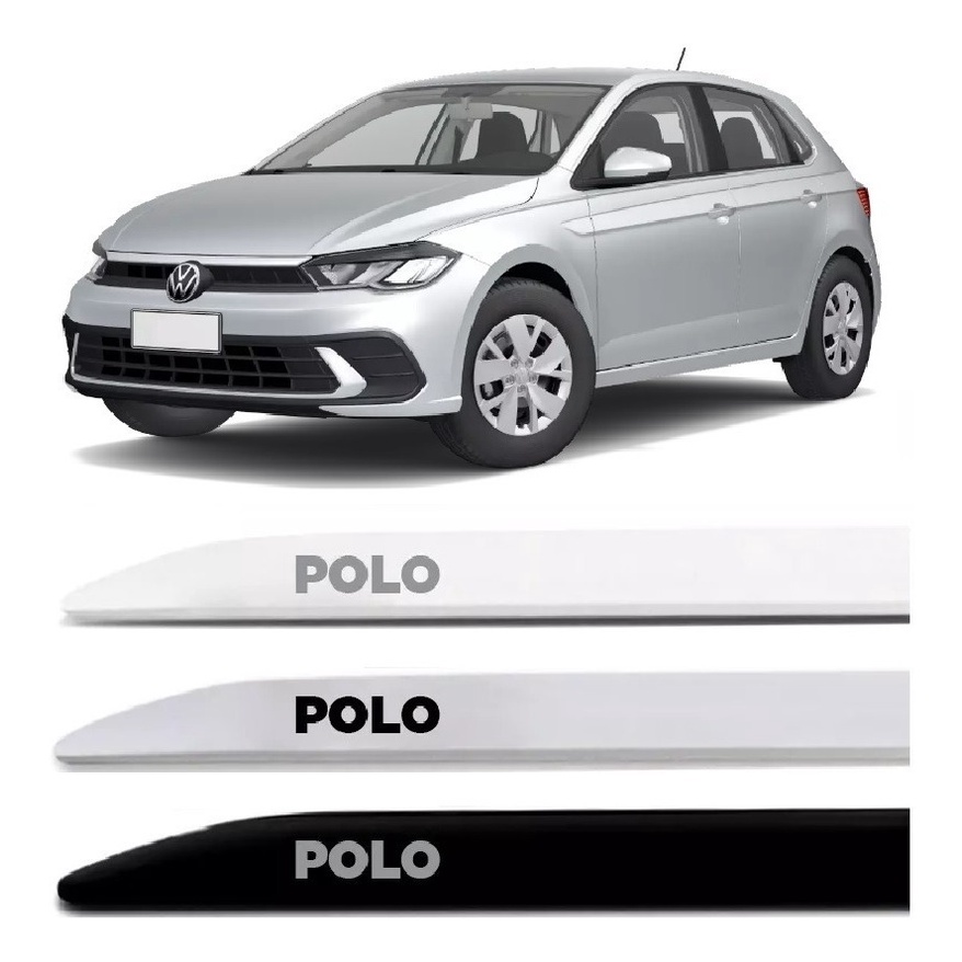 Friso Lateral Novo Polo 2018 2019 2020 2021 2022 Cor Carro | Shopee Brasil