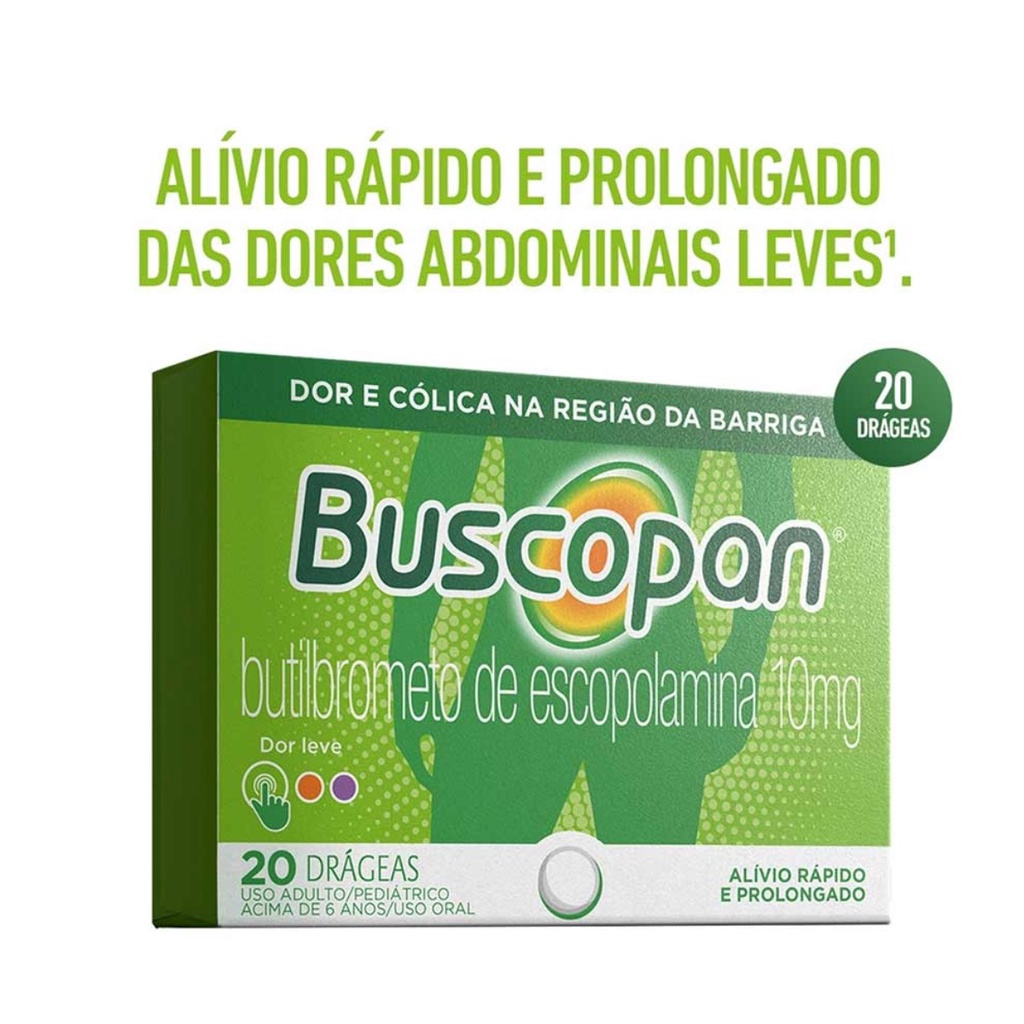 Buscopan Simples Com 20 Comprimidos | Shopee Brasil