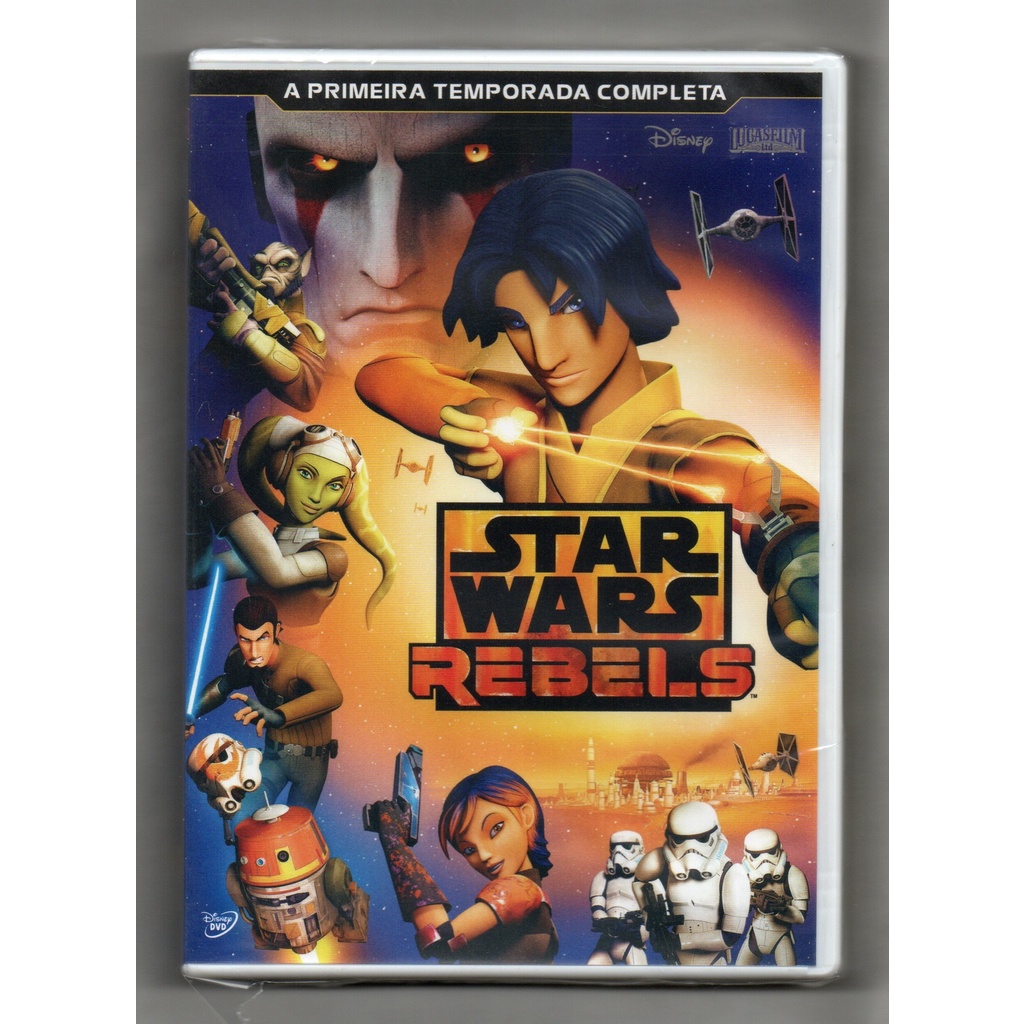 Star Wars Rebels DVD Triplo A Primeira Temporada Completa | Shopee Brasil