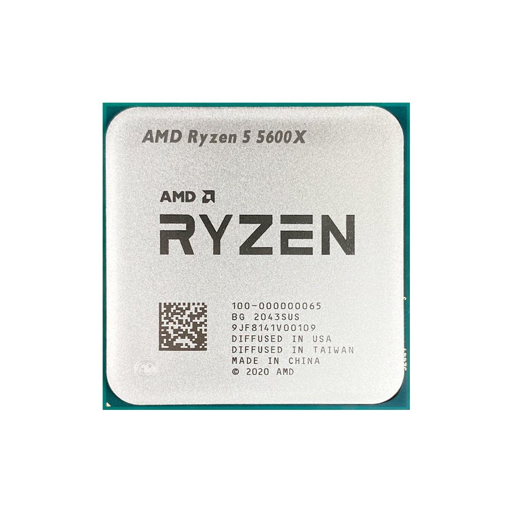 AMD New Ryzen 5 5600X R5 5600X 3.7GHz 6 Core 12 Thread CPU Processor ...