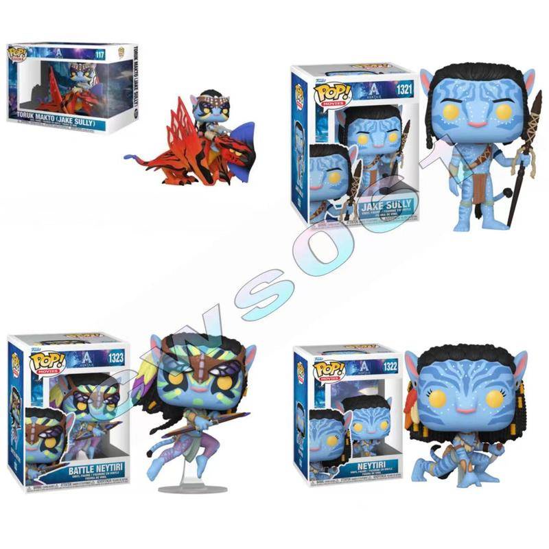 FUNKO POP ! Filmes : Figura De Vinil De Avatar-Jake Sully/Neytiri/Miles ...