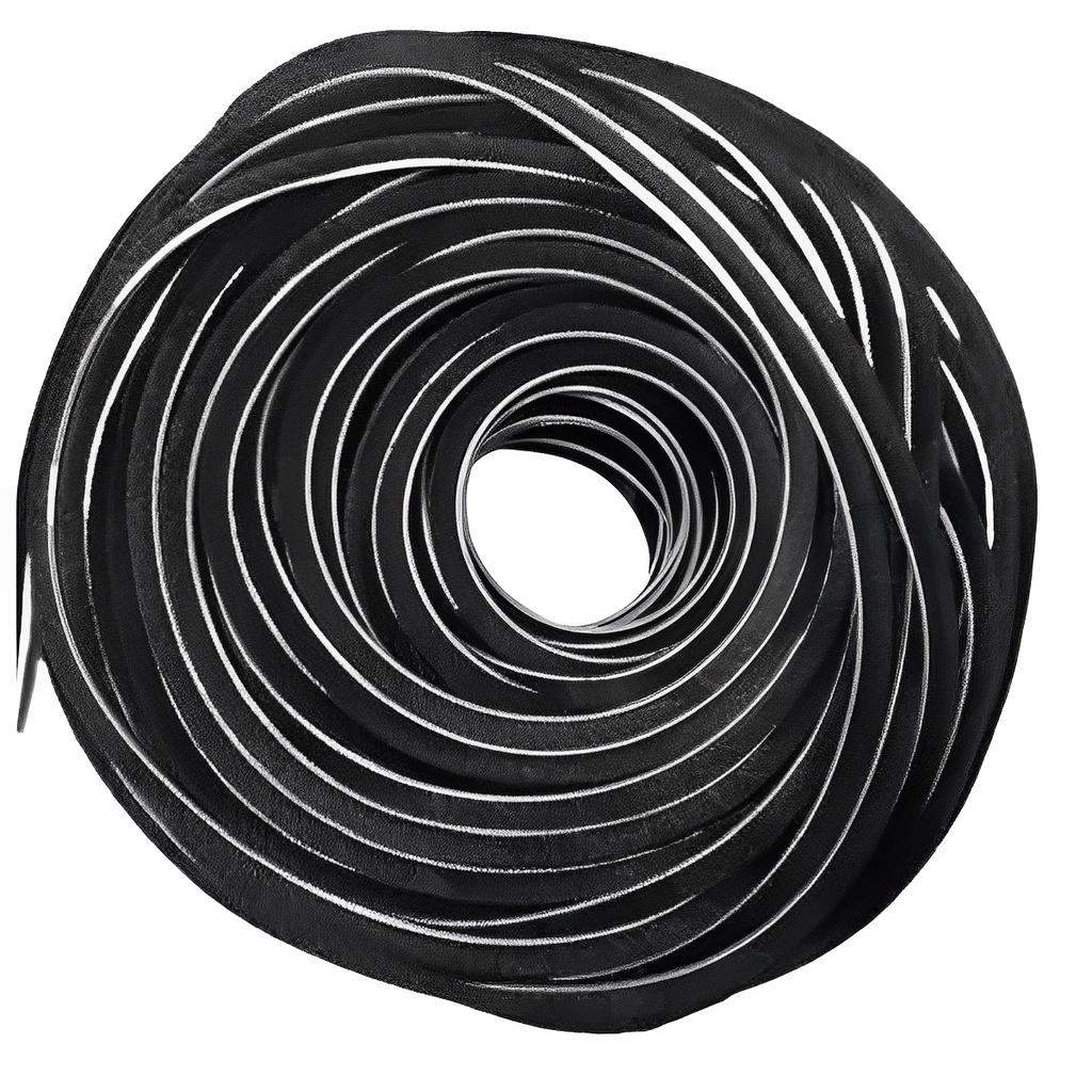 ESCOVA FITA VEDAÇÃO 25x7 PRETA ROLO C/10 MTS ENCAIXE JANELA PORTA ...