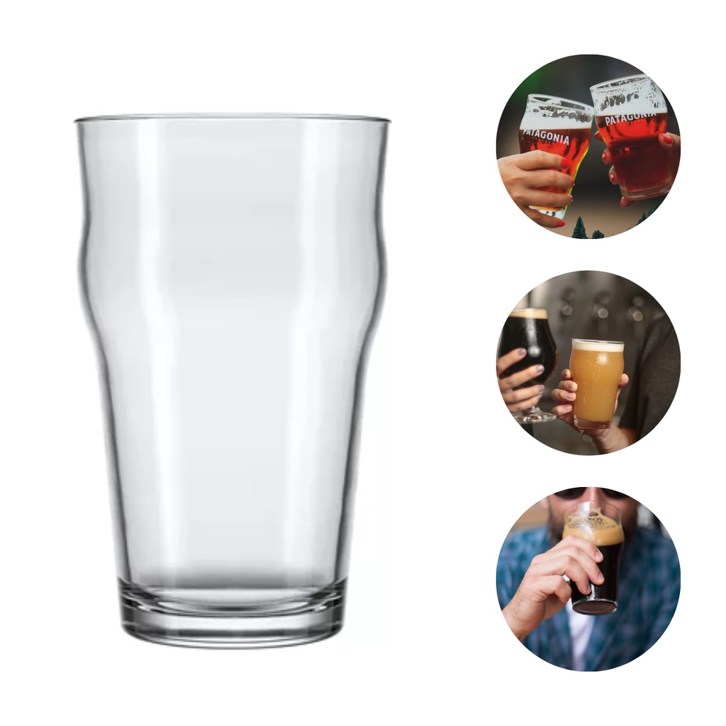 Copo Stout Pint Cerveja 473ml 12 Unidades | Shopee Brasil