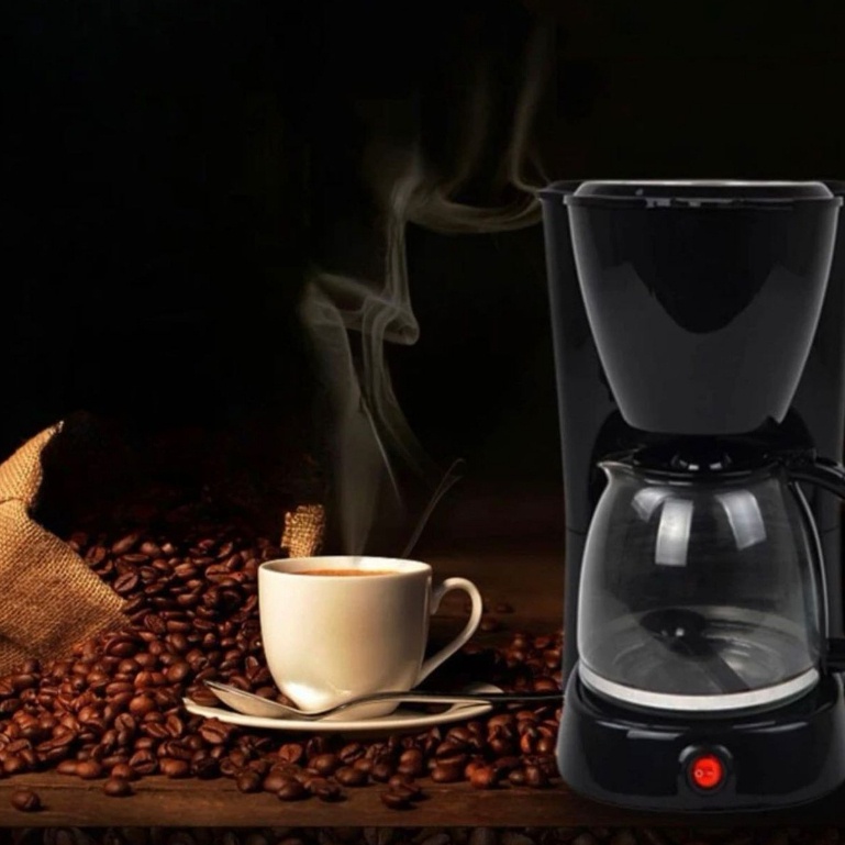 Mini Cafeteira Doméstica Semi Automática com Jarra e Filtro | Shopee Brasil