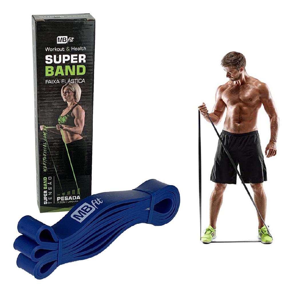 Super Band Barra Fixa Borracha MBfit Original | Shopee Brasil