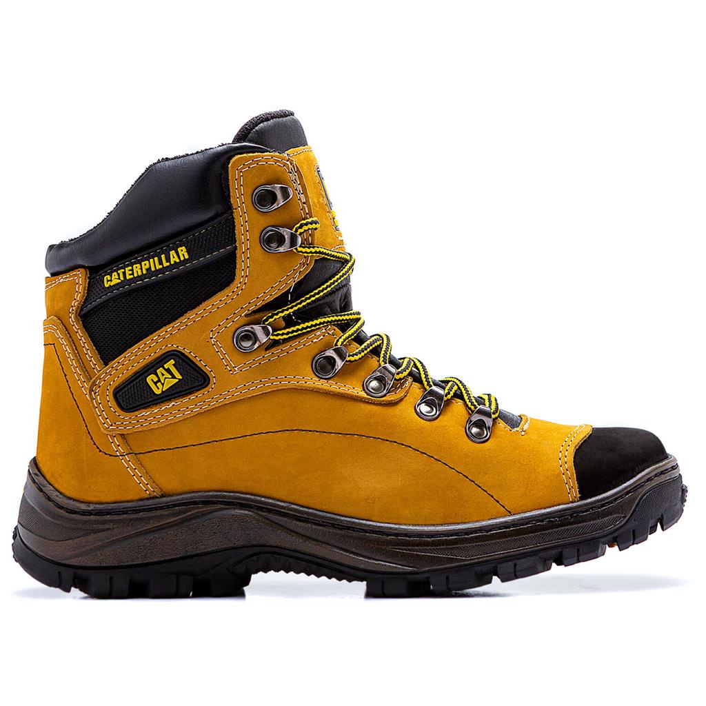 Bota Caterpillar Cat Original Em Couro Legitimo Adventure Solado ...