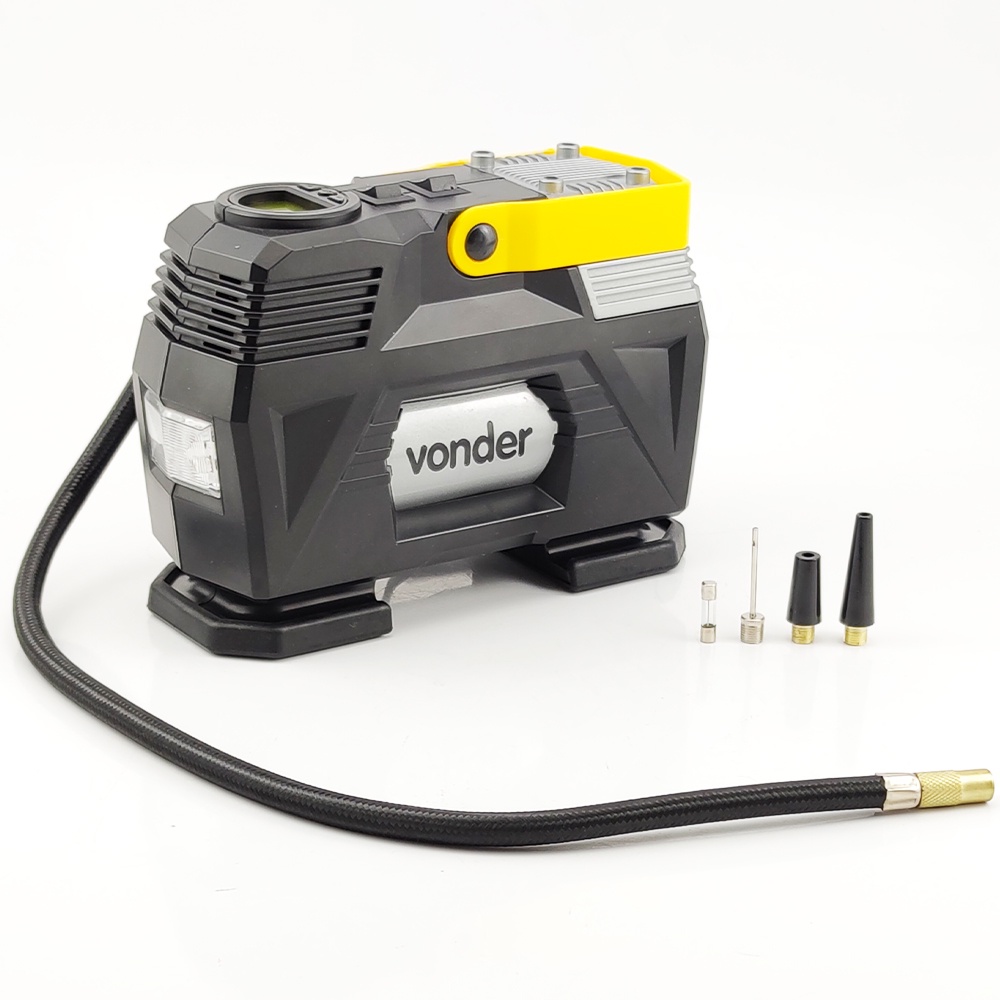 Compressor De Ar Mini Elétrico Automotivo CAV 120 Compacto Profissional ...