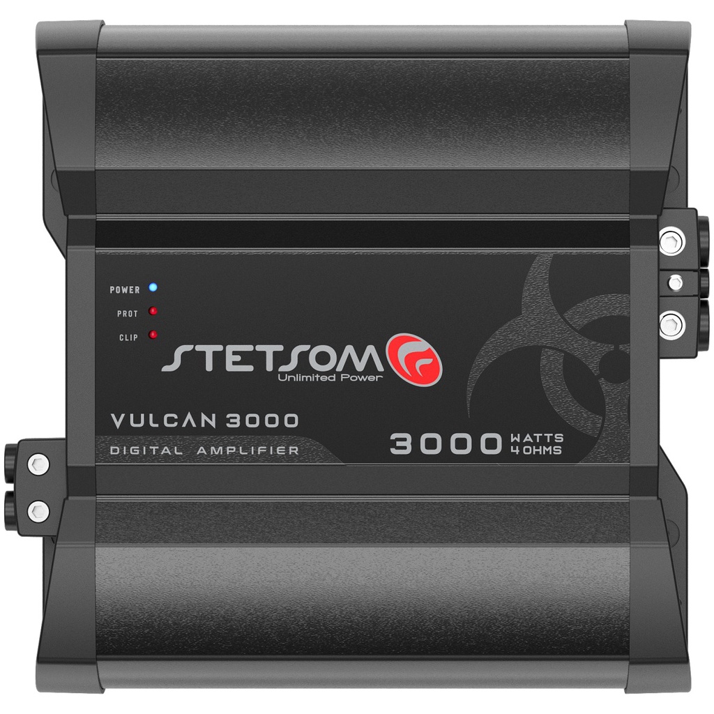 Módulo Amplificador Stetsom Vulcan 3000 3000W Rms 4 Ohms 1 Canal | Shopee Brasil