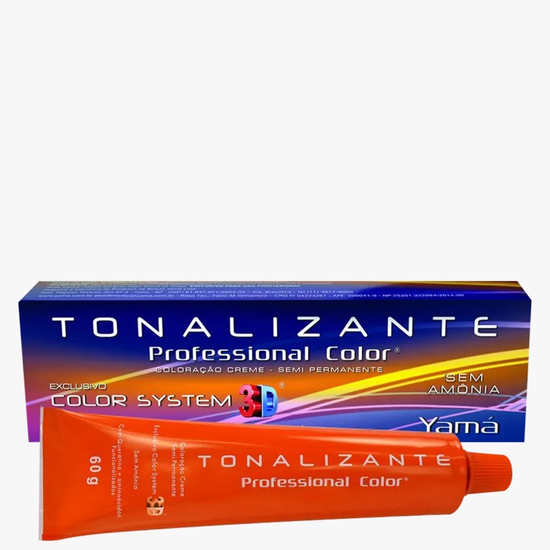 Yamá Professional Color 3D Tonalizante 60g | Shopee Brasil