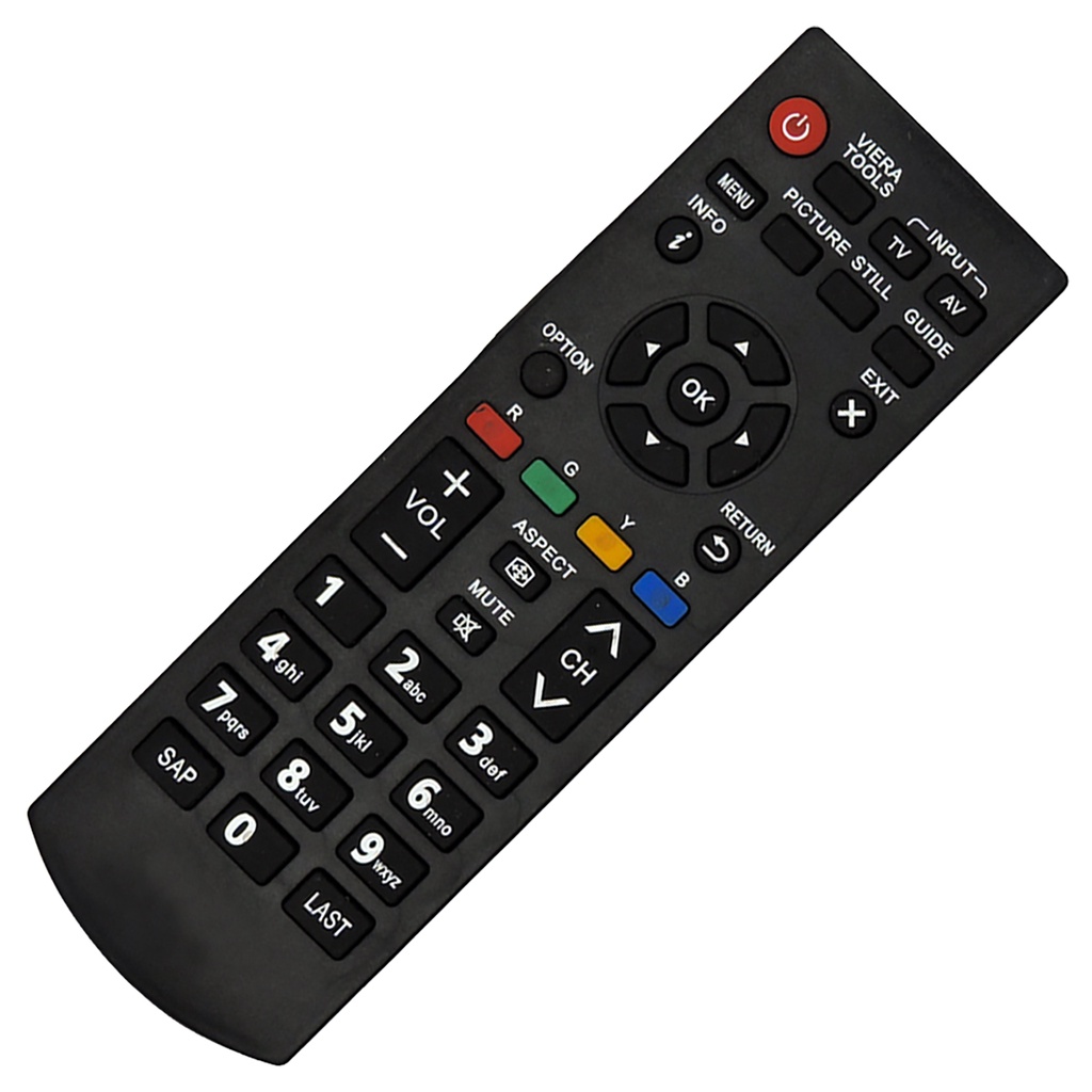 Controle Remoto Compatível Com Tv Panasonic Viera Tools + Conjunto de ...