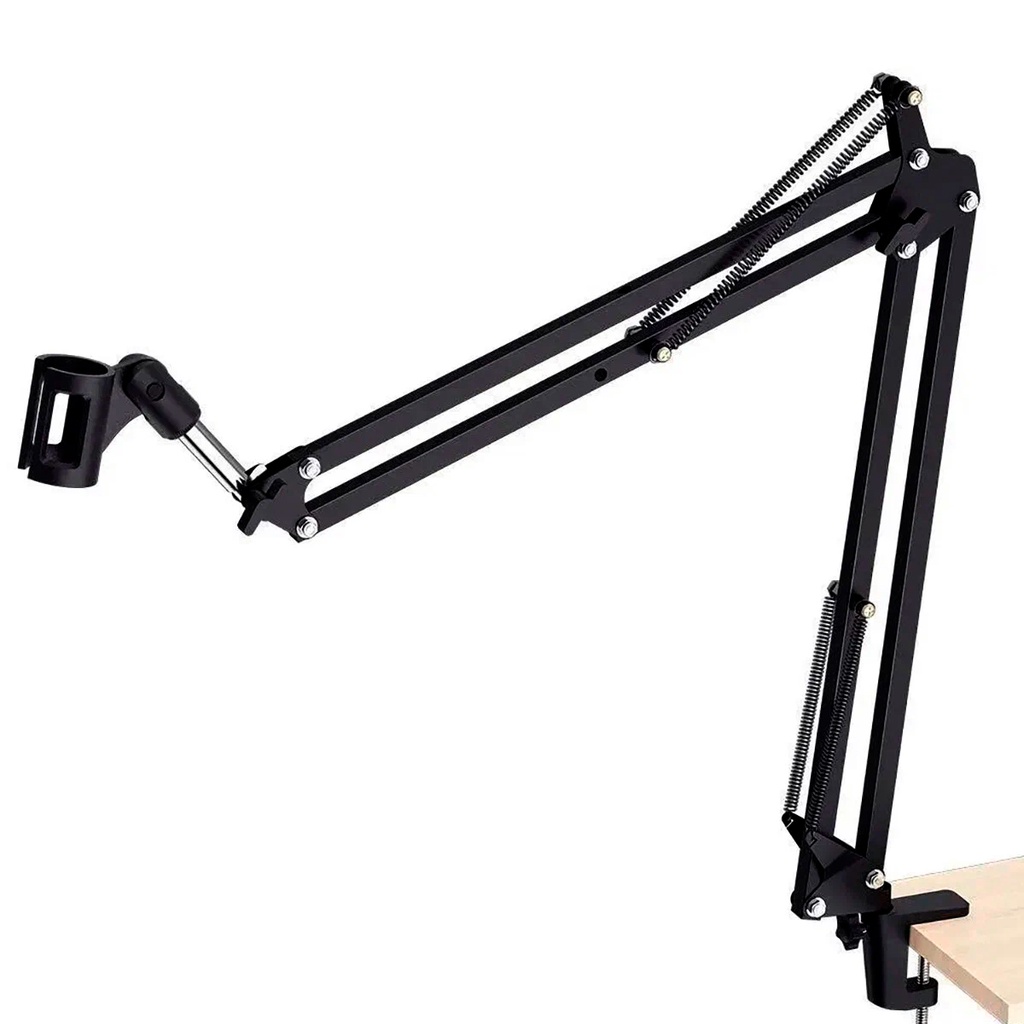 Suporte Articulável Para Microfone - Pedestal Apoio Mesa | Shopee Brasil