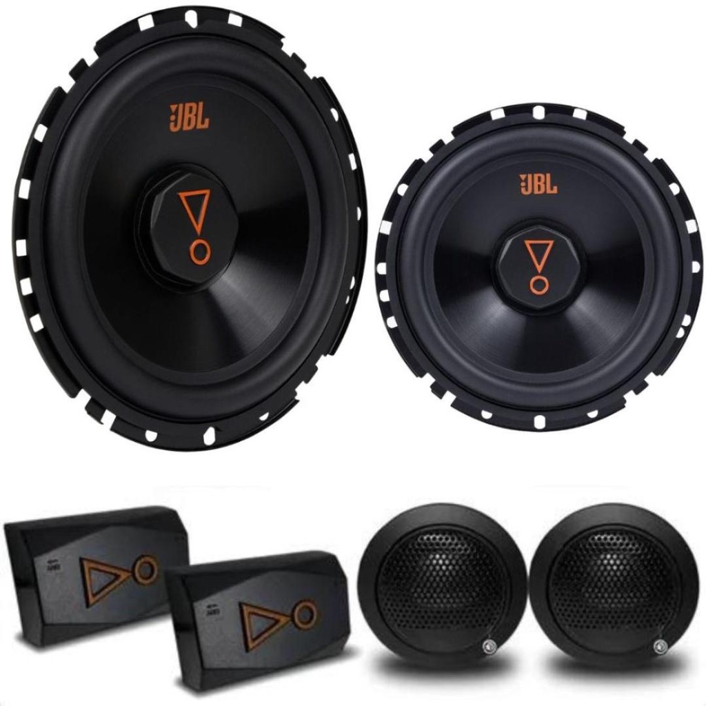 Kit Par Alto Falante 6 Pol Jbl 2 Vias 160w Coaxial 4 Ohms | Shopee Brasil