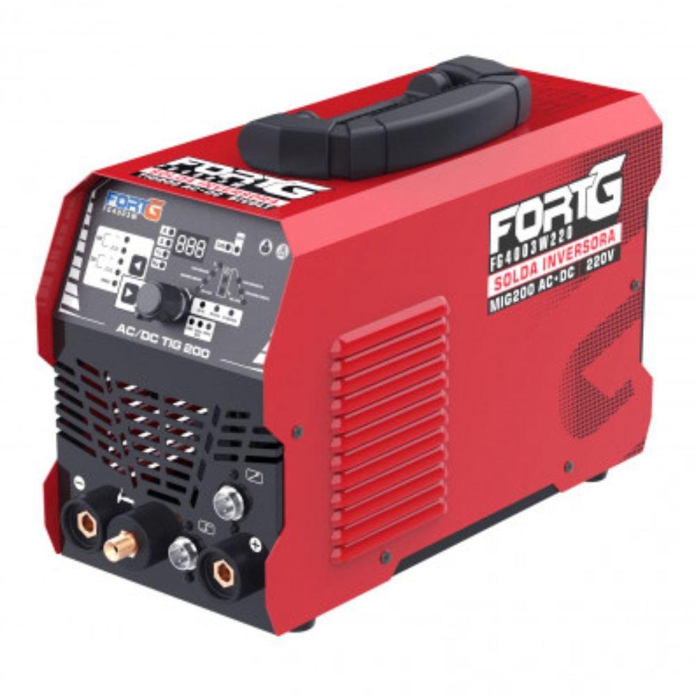 Máquina de Solda MMA TIG 200 AC/DC 220V + Pedal e Solda Fria | Shopee Brasil