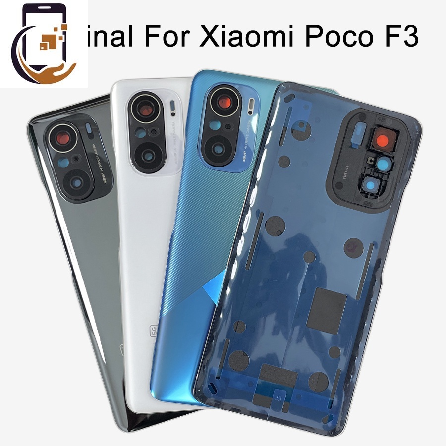 Original Para Xiaomi Poco F3 Com CE M2012K11AG Tampa Traseira Da Caixa Do Chassi Porta Bateria ...