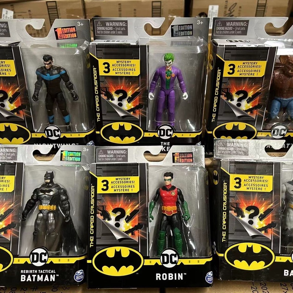 Spin Master DC Batman Superman Clown Robin Modelo Articulação móvel ...