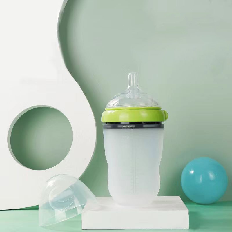2024 Novo 0-36 Meses Biberão De Água Baby Nano Silver Silicone Com Copo ...