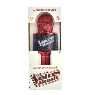 Microfone The Voice Brasil Bateria Recarregavel Muda Voz Eco | Shopee ...