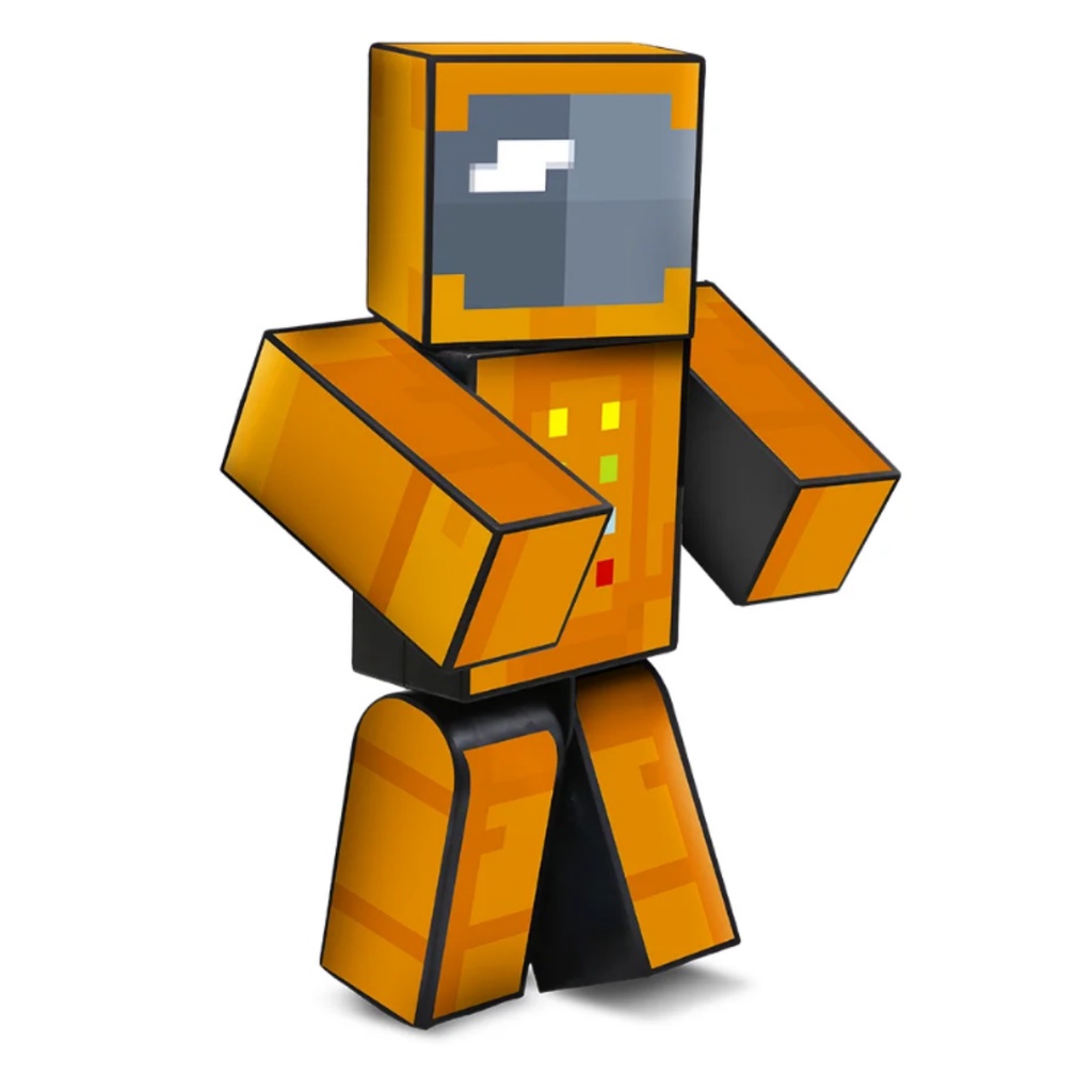 Boneco Minecraft Zoom Turma Do Problems 25cm Articulado | Shopee Brasil